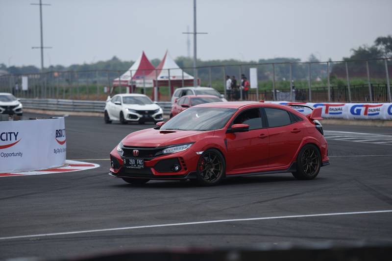 Komunitas Honda Civic Type R Jajal Sirkuit Baru BSD City | dapurpacuid