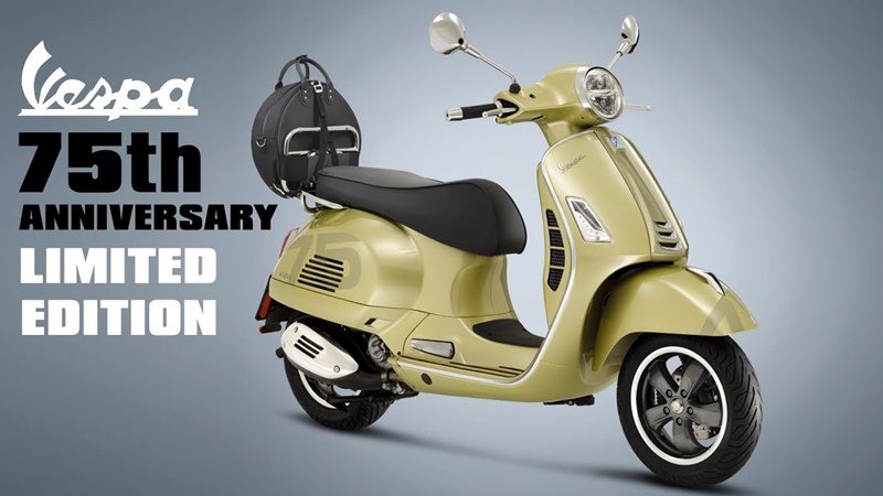Rayakan 75 Tahun, Vespa Rilis Dua Model Edisi Khusus | dapurpacuid