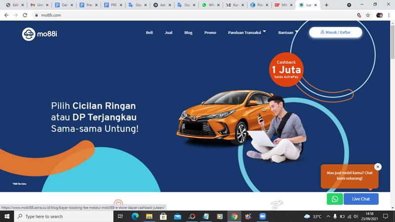 mobil88 Hadirkan Platform Jual-Beli dan Tukar Tambah Mobkas | dapurpacuid